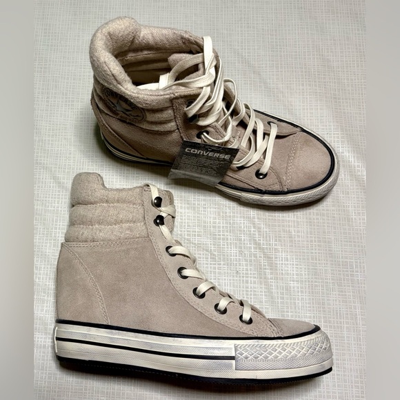 Converse | Shoes | Converse All Star New Nwt Sz 75 38 Gray Hightop ...
